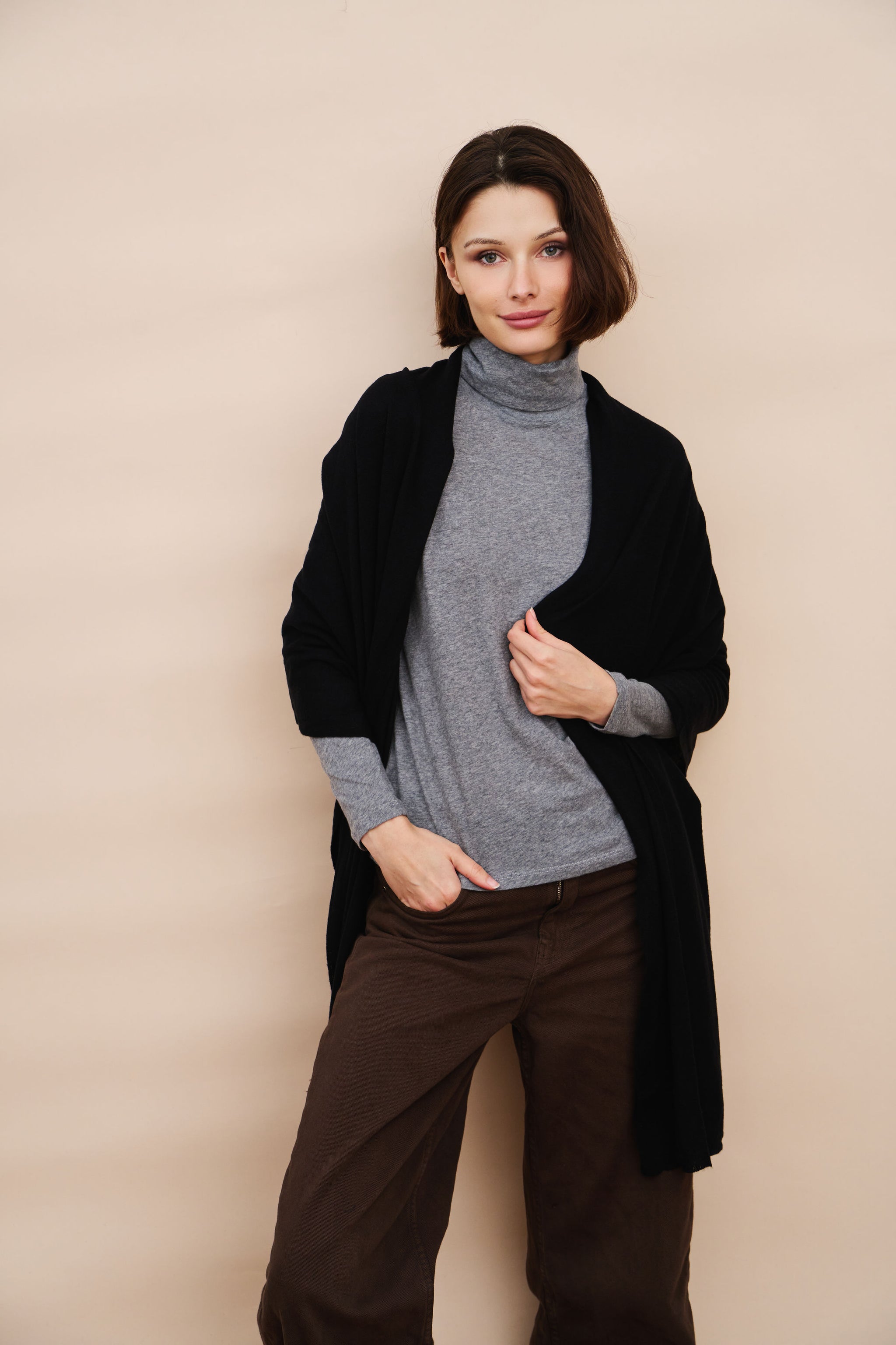 100% Machine Washable Cashmere Shawl